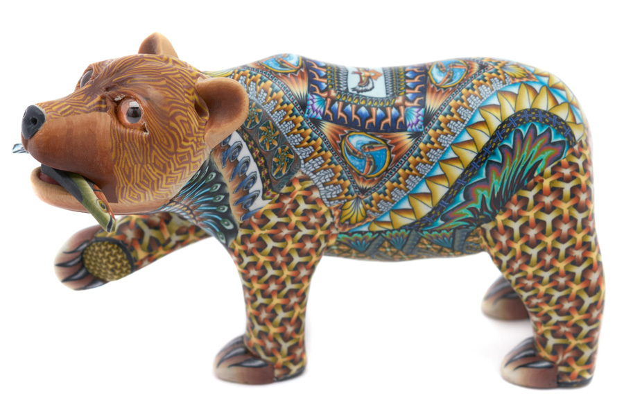 Jon Stuart Anderson Grizzly Bear Family - animals23