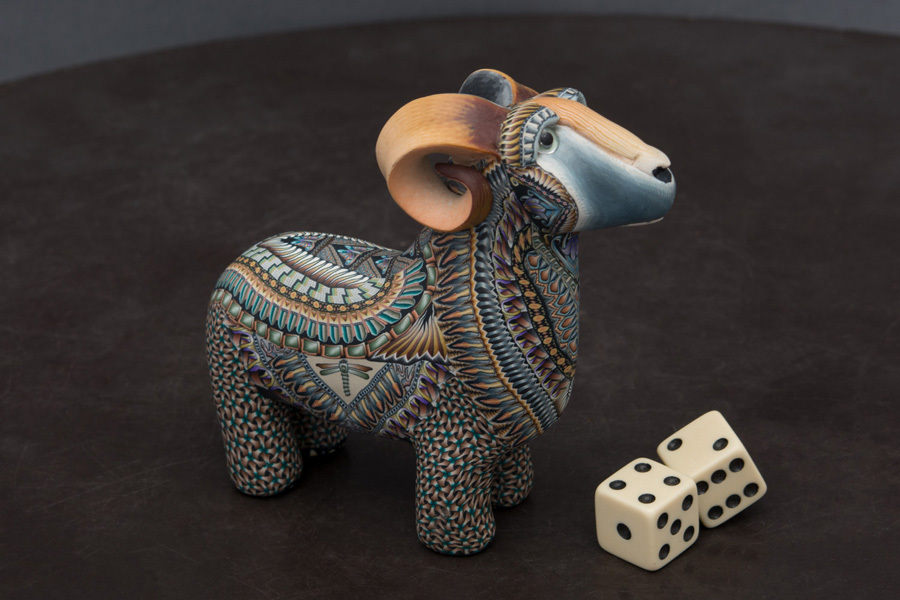 Baby Orphan Ram - museum